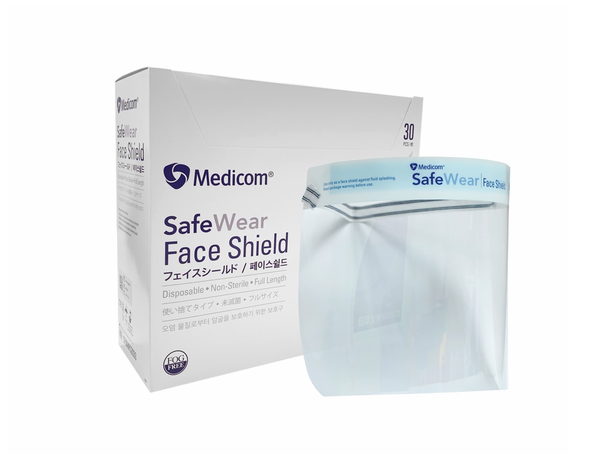 Safe+Mask Full Face Shield | Medicom Australia